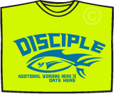 Disciple T-Shirts Personalized for your Event www.churchtrends.com